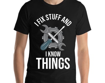 I Fix Things T Shirt - Etsy