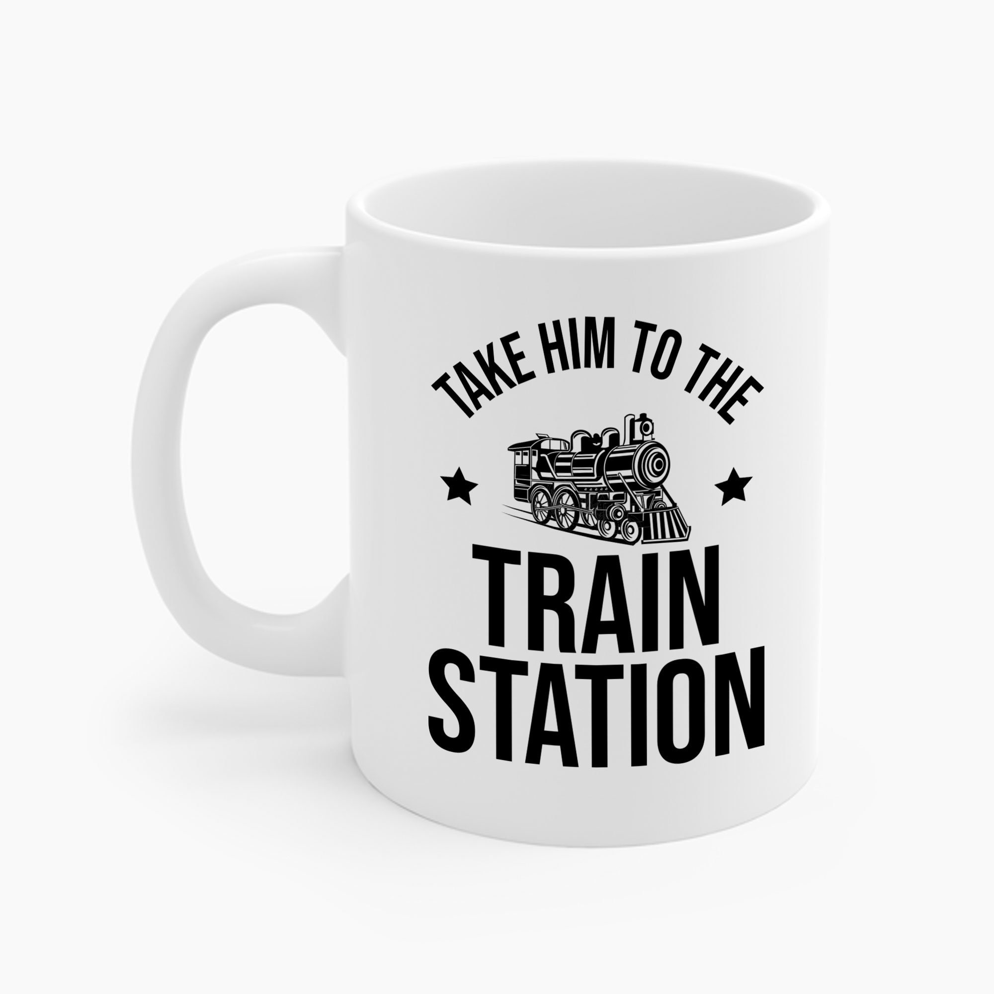 Take Him to the Train Station Platform Coffee Mug Men Women - Etsy