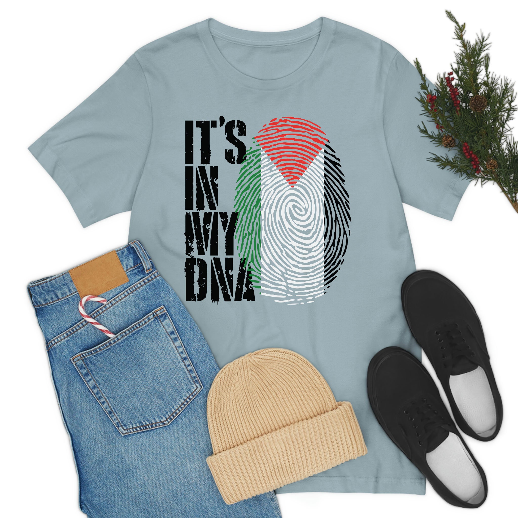 It's in My DNA Palestinian Shirt Arabic Gifts Palestine - Etsy