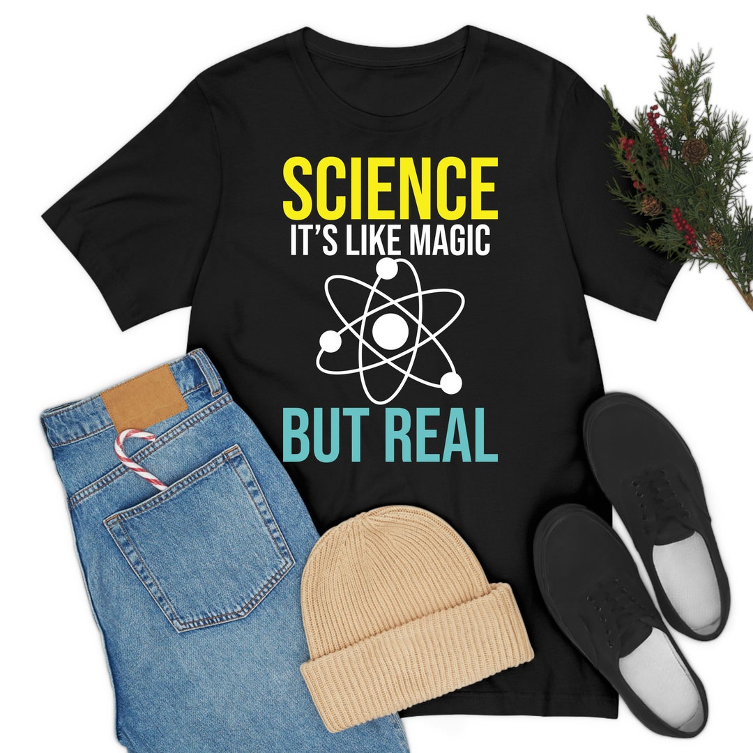 Periodic Table Student Science Its Like Magic but Real Nerd T-shirt for ...