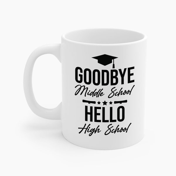 Goodbye Middle School Hello High School - Etsy