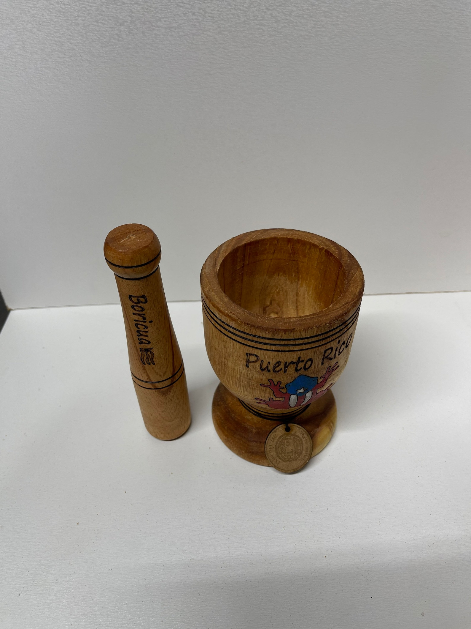 Pilon De Madera Puertorriqueño 1 Láser Engraving Puerto Rico - Etsy