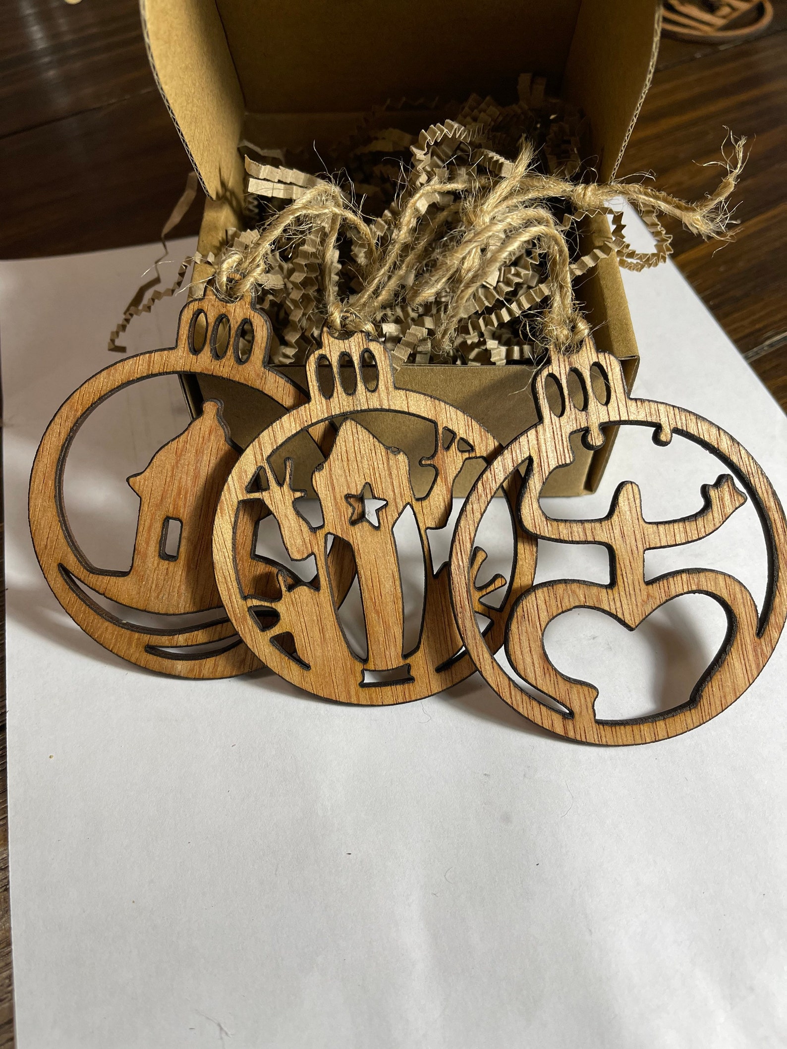 Puerto Rico Wood Souvenir Laser Cut Engraving Wood Paint Pr - Etsy