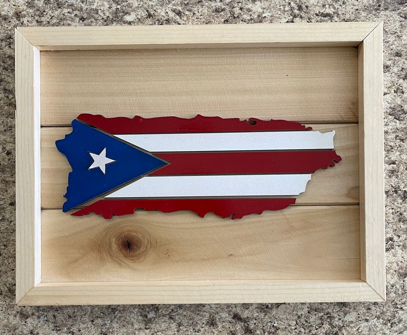 Puerto Rico Souvenir Laser Engraving Cut Engraving PR Puerto - Etsy