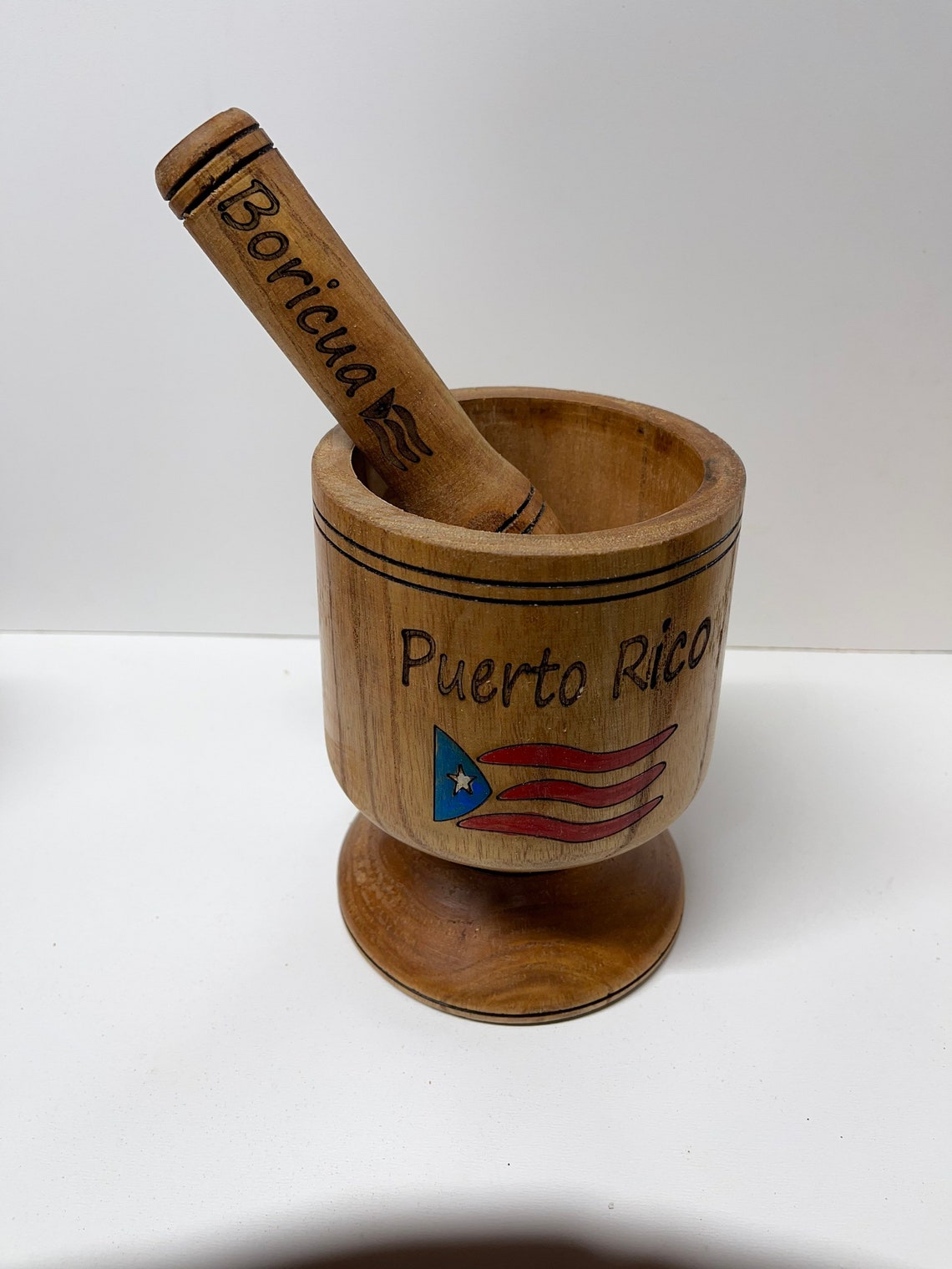 Pilon Para Mofongo Puerto Rico 3 Souvenir Puertorriqueño Paint - Etsy