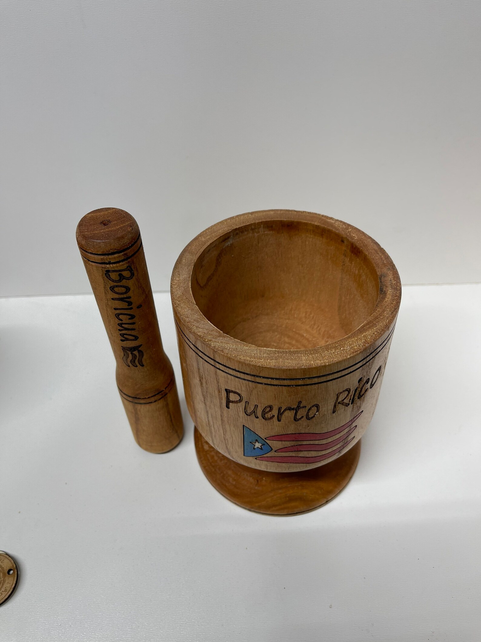 Pilon Para Mofongo Puerto Rico 3 Souvenir Puertorriqueño Paint - Etsy