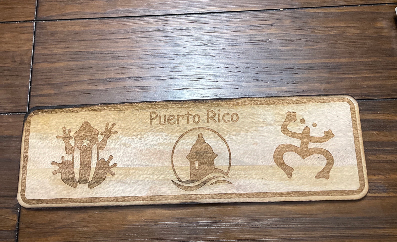 Puerto Rico Souvenir Wood Puertorriqueño Souvenir - Etsy