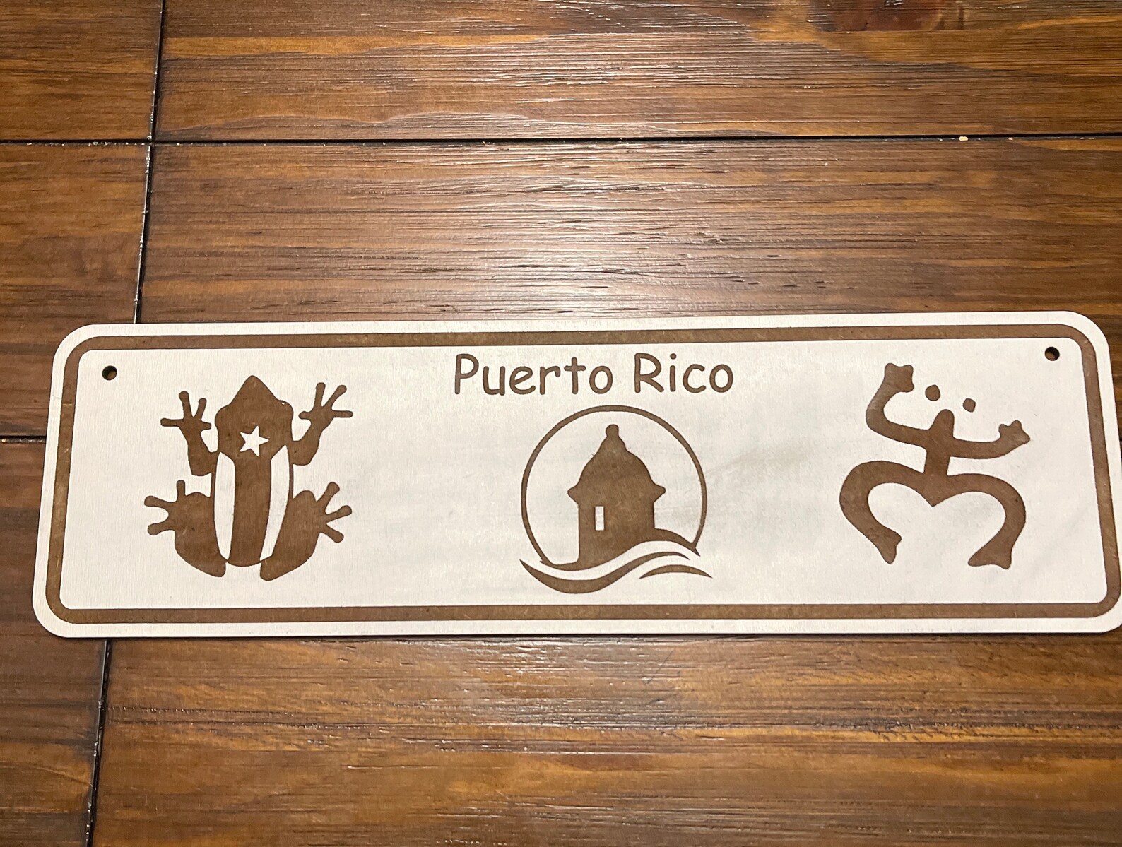 Puerto Rico Souvenir Wood Puertorriqueño Souvenir - Etsy