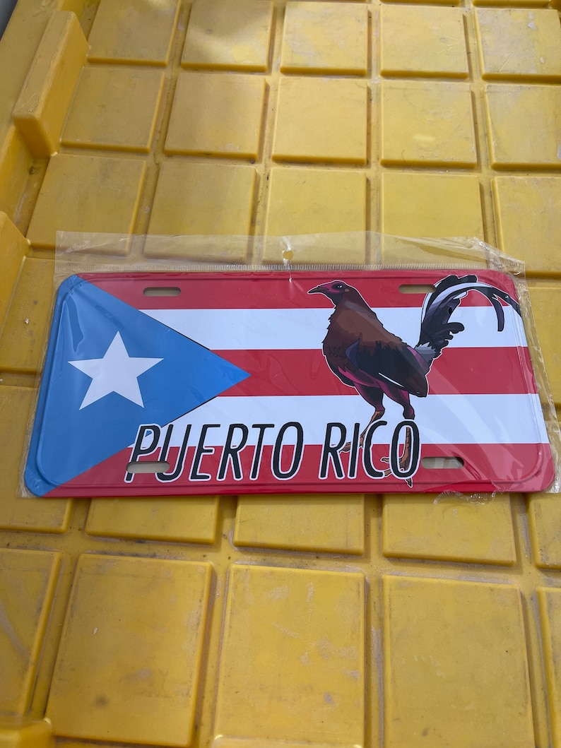 Tablilla Puerto Rico Souvenir Plate Tablilla Boricua Pr Puertorriqueño ...