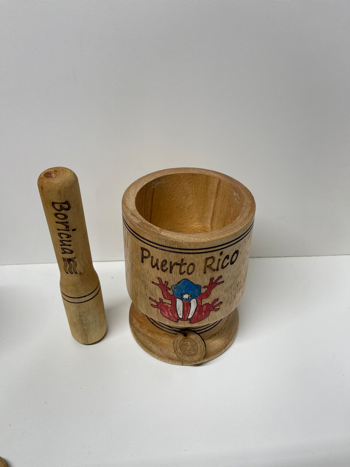 Pilon Para Mofongo Puerto Rico 3 Souvenir Puertorriqueño Paint - Etsy