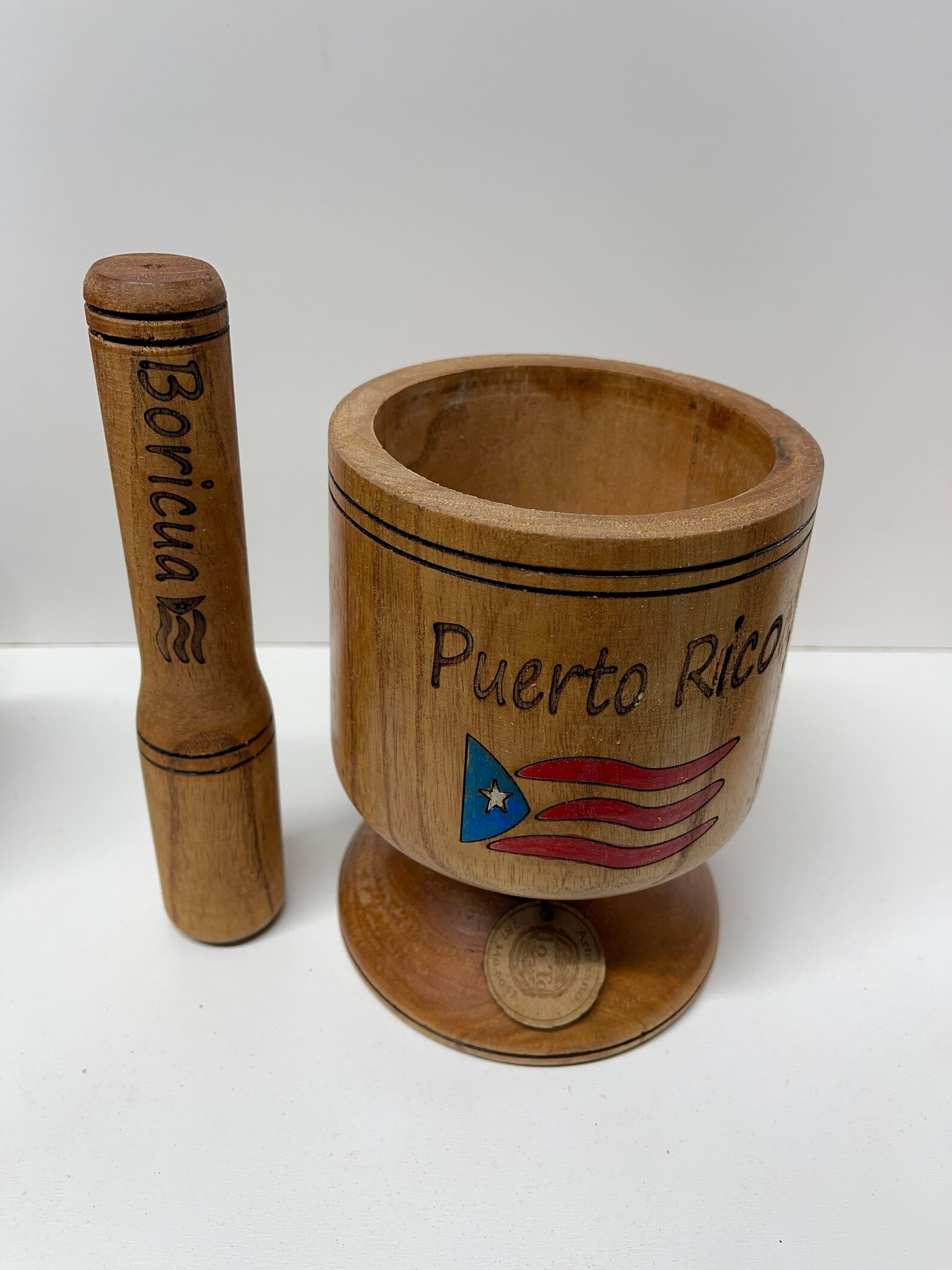 Pilon Para Mofongo Puerto Rico 3 Souvenir Puertorriqueño Paint - Etsy