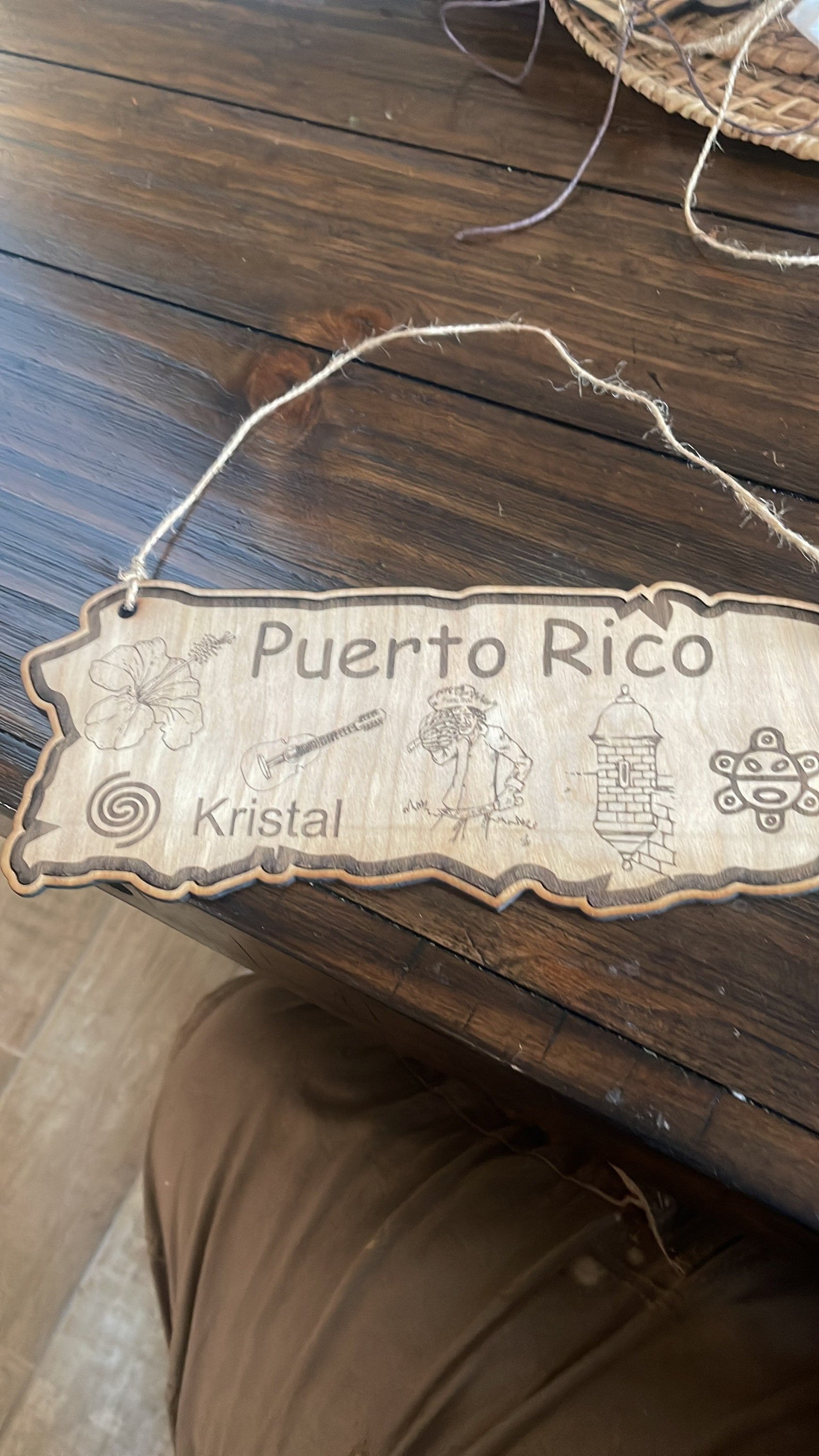Puerto Rico Mapa Souvenir Puerto Rico Map Laser Engraving Laser Cut ...