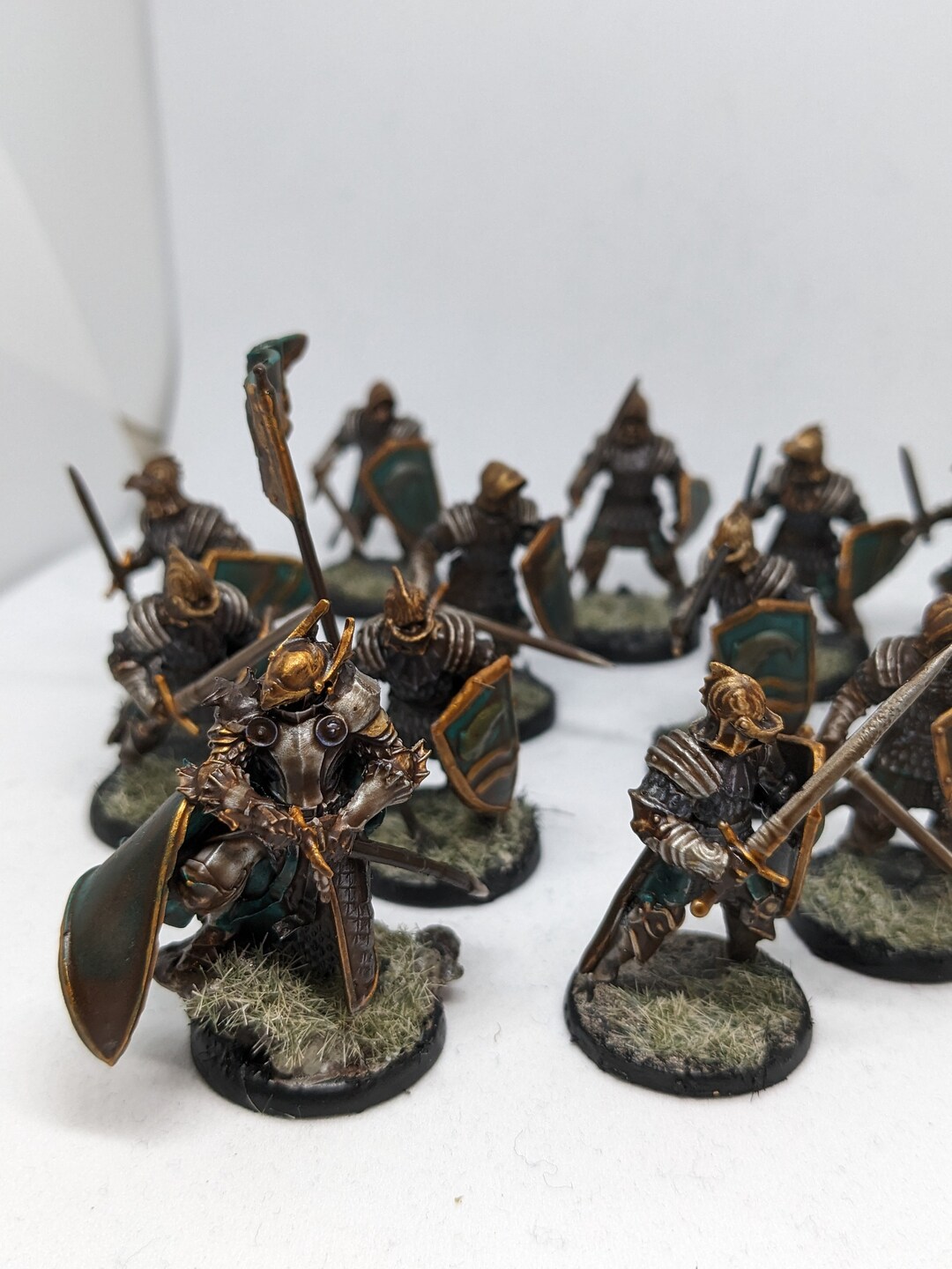 Knights on Foot Heroic Knight Squadron Hand Painted Miniatures - Etsy
