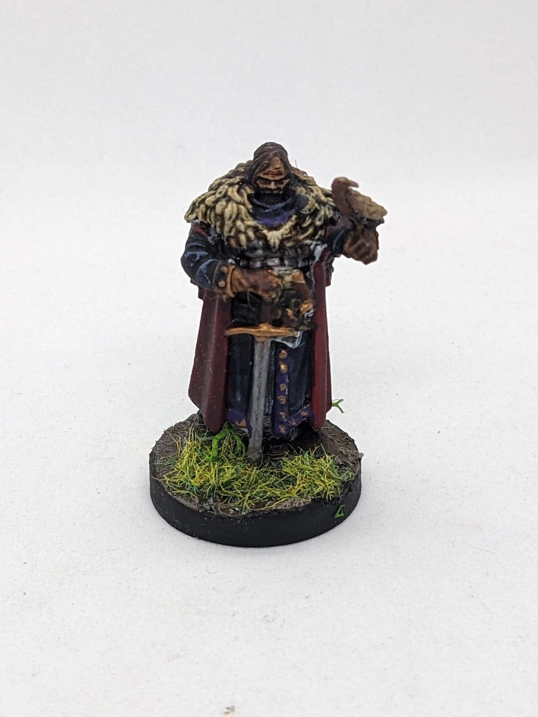Arch-druid Human Male Barbarian Leader Hand Painted Miniature for ...