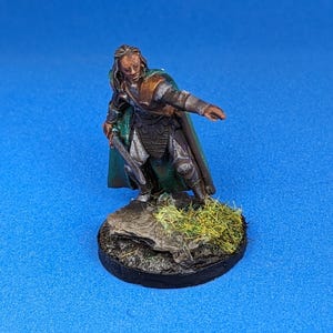 High Elf Warrior Male Elven Fighter Hand Painted Miniature for Dungeons ...