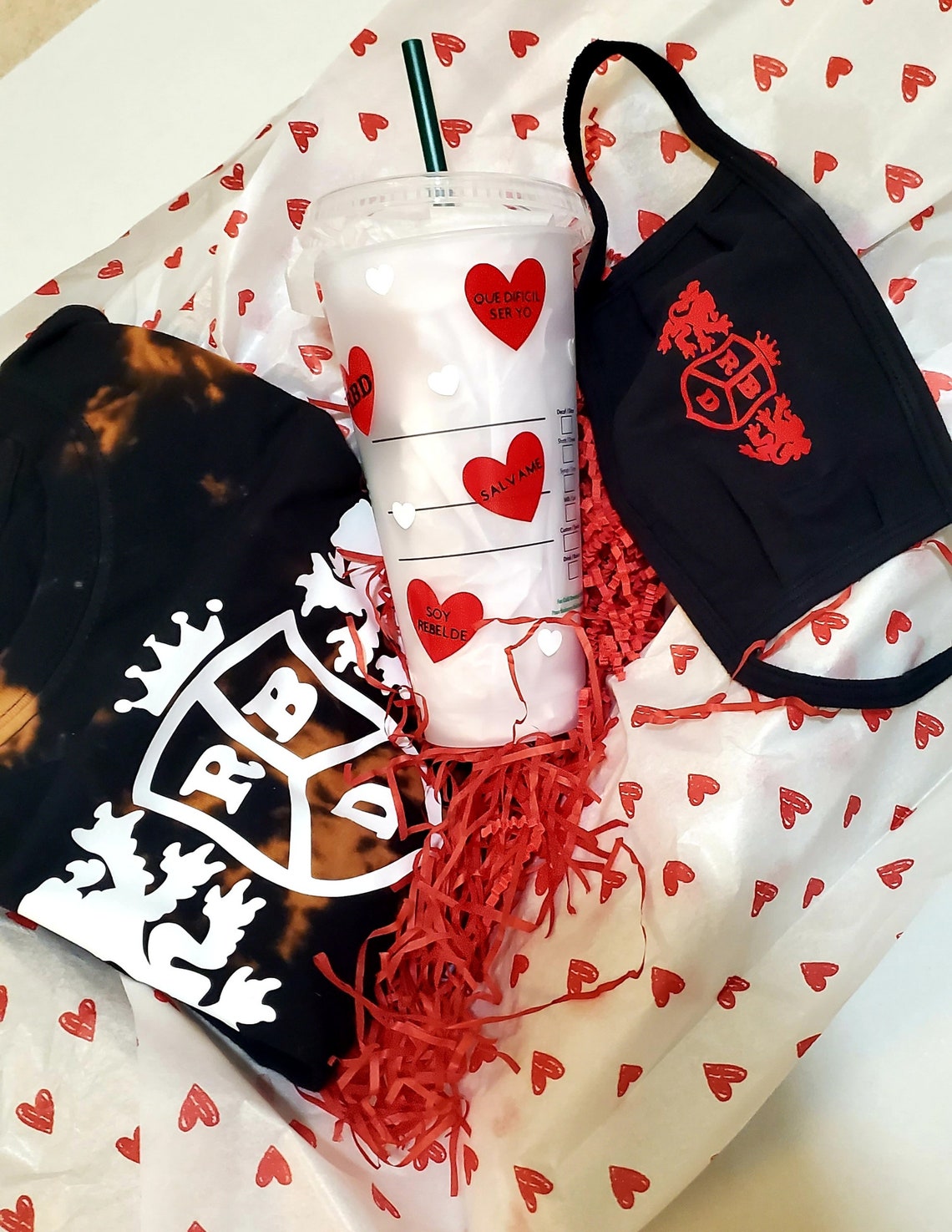 RBD Bleach T-shirt Fan Box Valentines Fan Box Rebelde Merch | Etsy