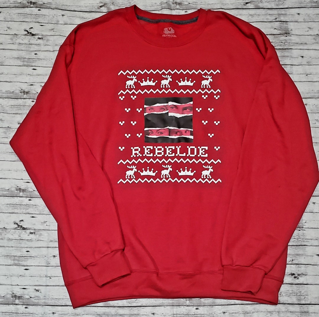 Rebelde Sweater- Crew Neck Sweaters- Rebelde Merch- Gifts for Her ...