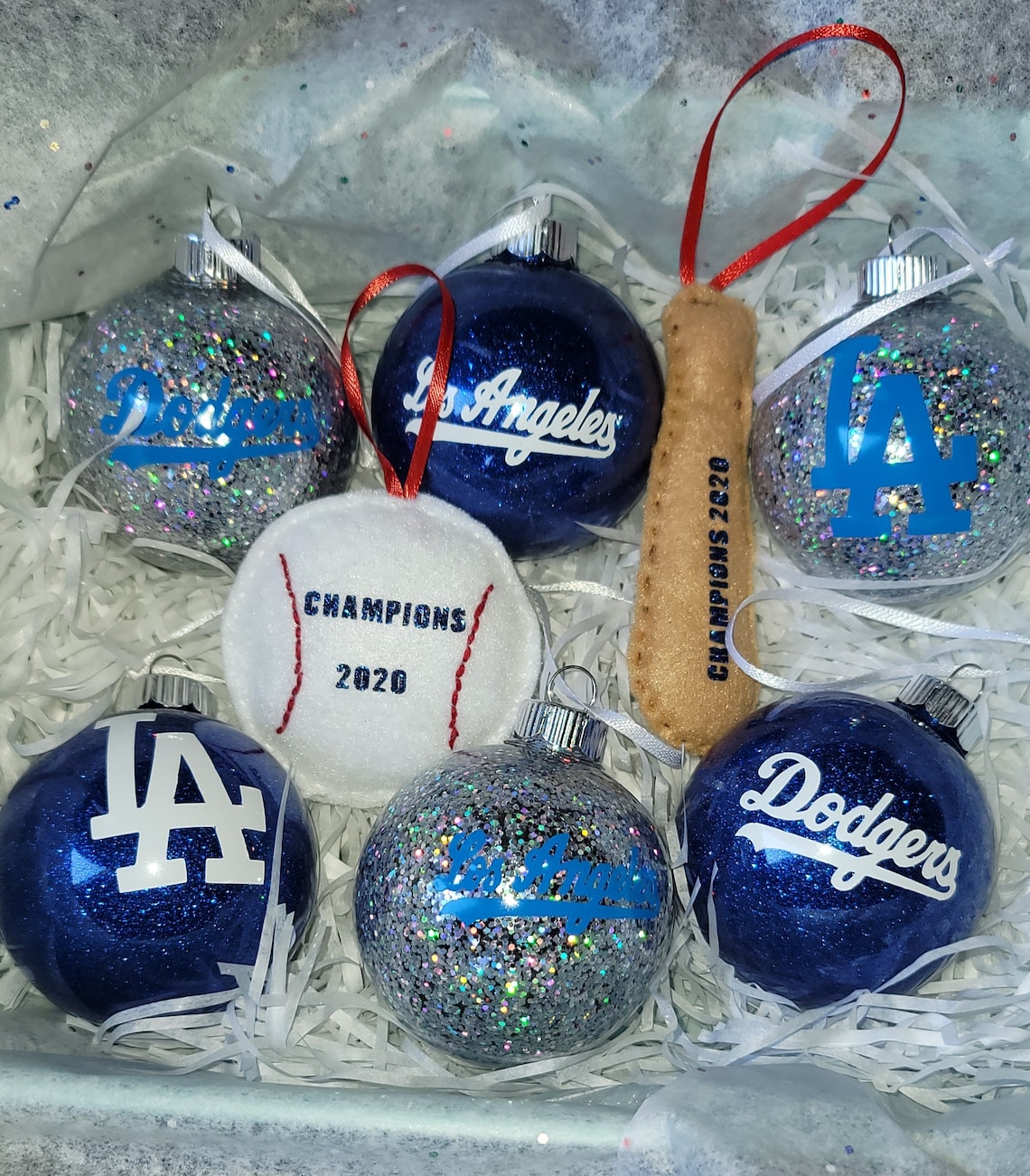 Dodgers Ornaments Gifts for Him-holidays Gifts-world Series | Etsy