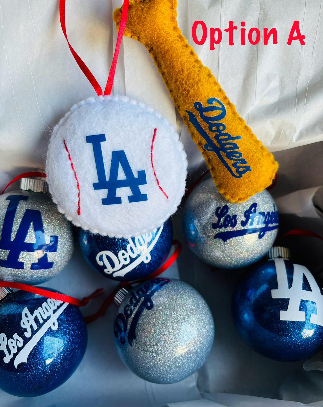 Dodgers Ornaments- Gifts for Him-holidays Gifts-world Series Champions ...