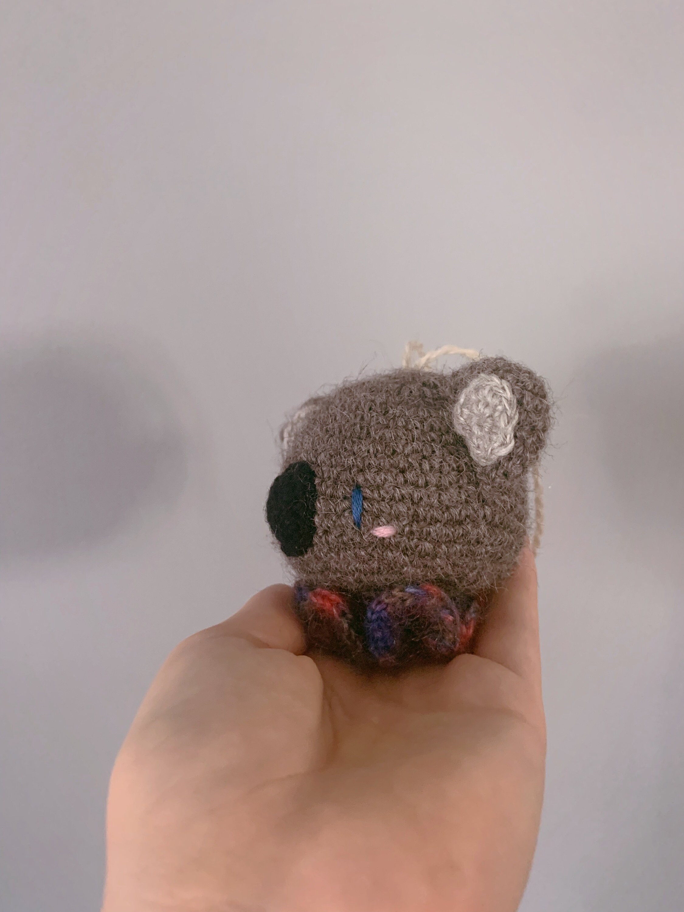 Koala Amigurumi Ornament Hanging Decor Handmade Crochet Crocheted ...