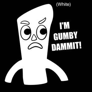 Gumby Damn It Vinyl Decal - Etsy