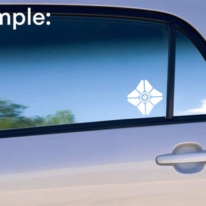 Ghost Destiny Vinyl Decal - Etsy