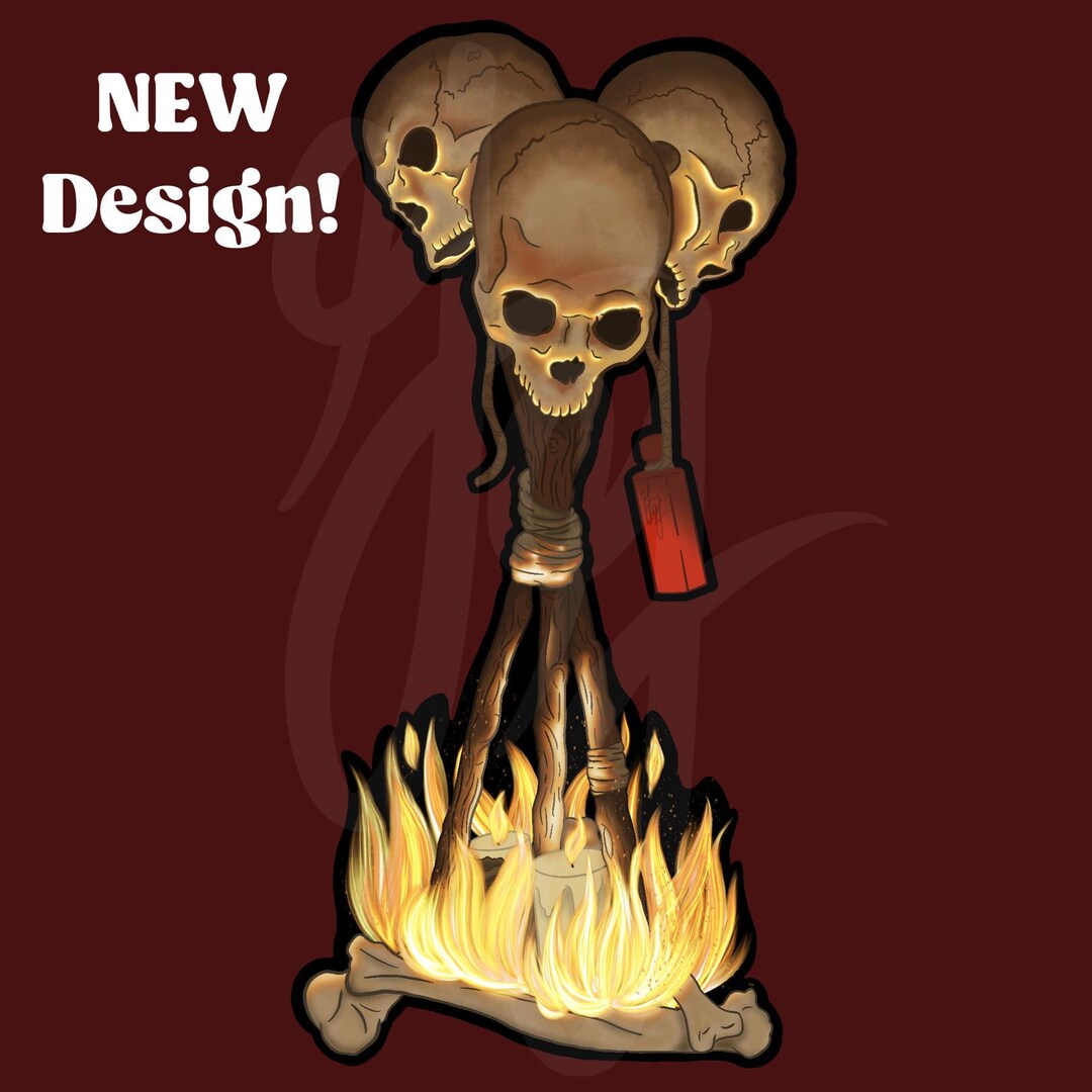 DBD Hex Totem Sticker - Etsy