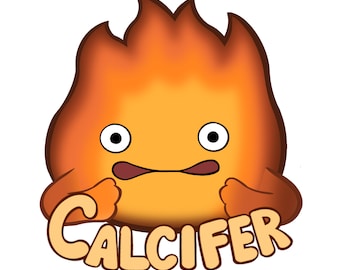 Calcifer Fire Demon - Etsy