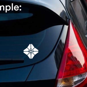 Ghost Destiny Vinyl Decal - Etsy
