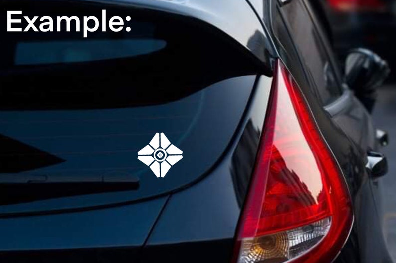 Ghost Destiny Vinyl Decal - Etsy