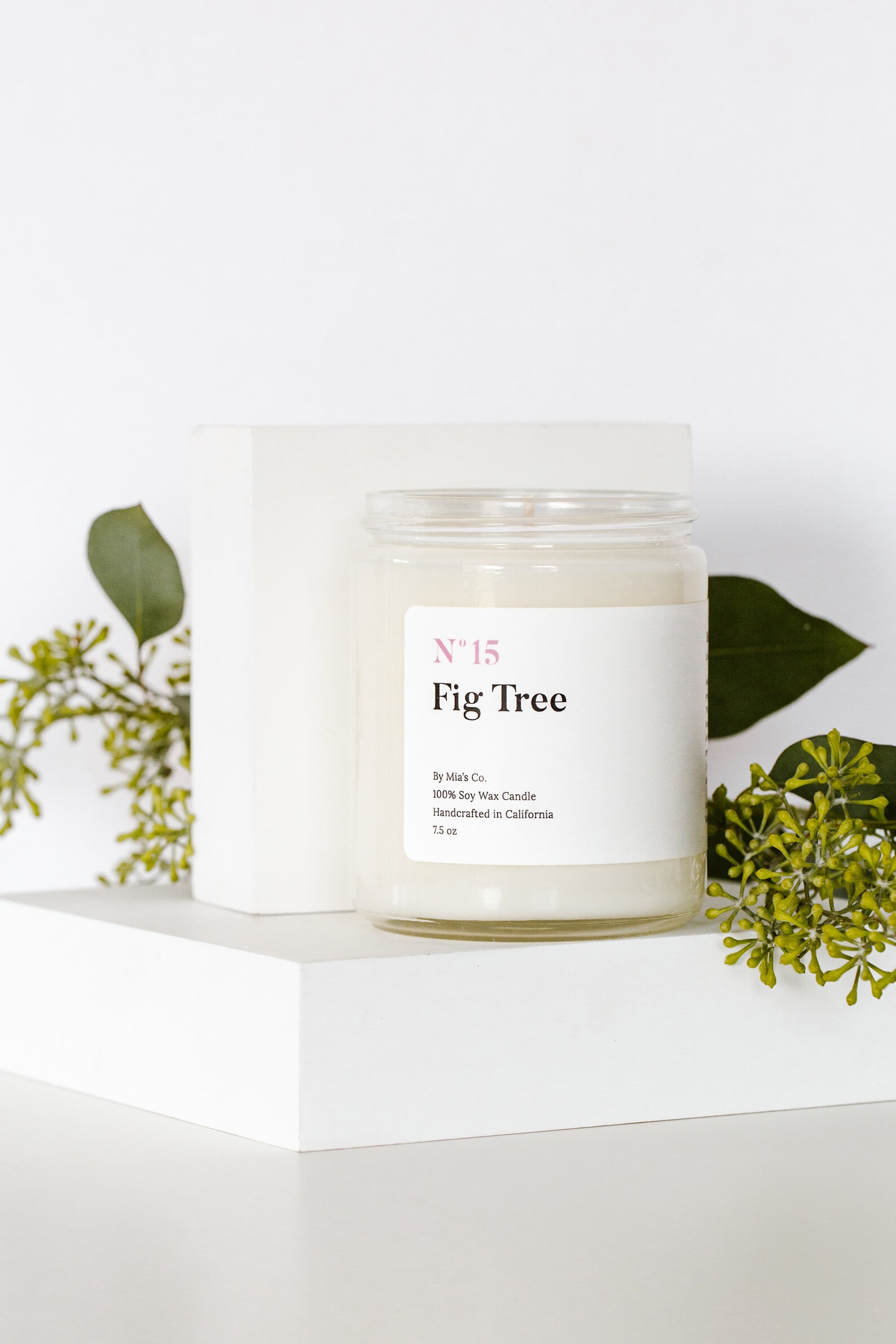 No15 Fig Tree Candle Handmade Soy Candles Christmas Gift | Etsy