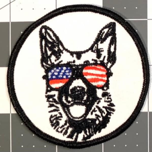 German Shephard Patch - Etsy