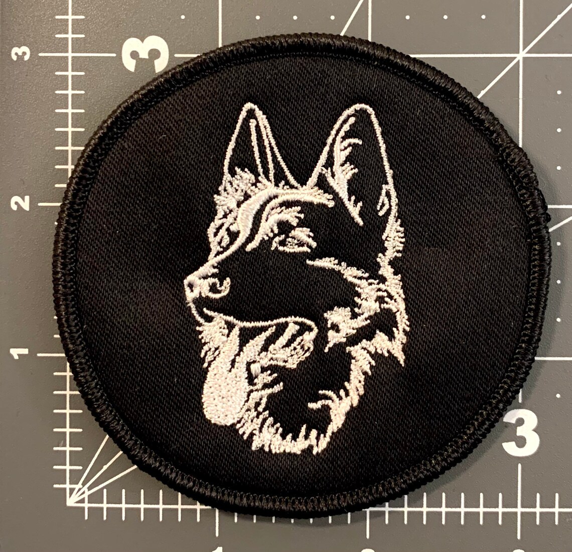 German Shepherd Iron on Patch Sow on or Attach and Peel for - Etsy