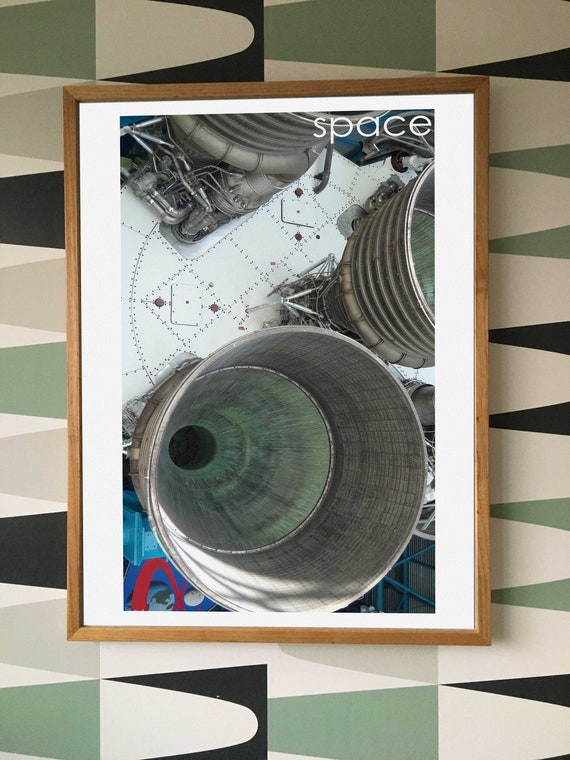 Space Digital Download Iconic Travel Poster Art Printable Wall Art ...