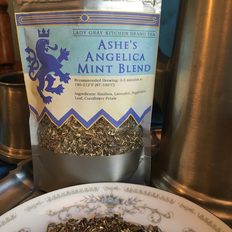 Ashe's Angelica Mint Blend Loose Leaf Tea - Etsy