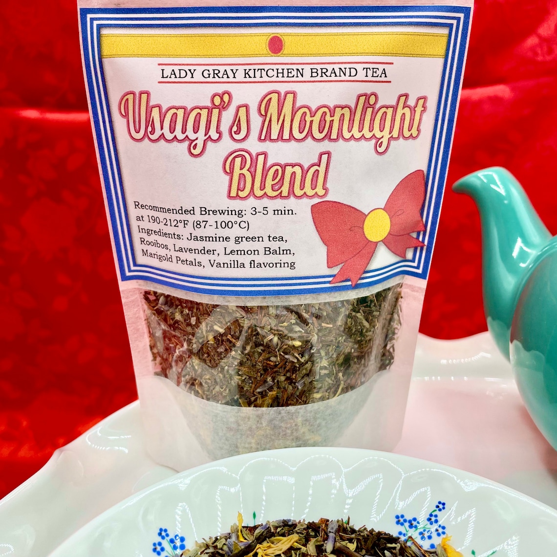 Usagi's Moonlight Blend Loose Leaf Tea - Etsy