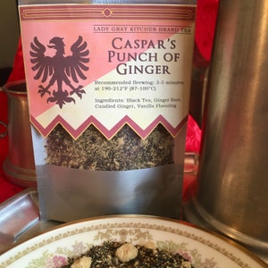 Caspar's Punch of Ginger Loose Leaf Tea - Etsy