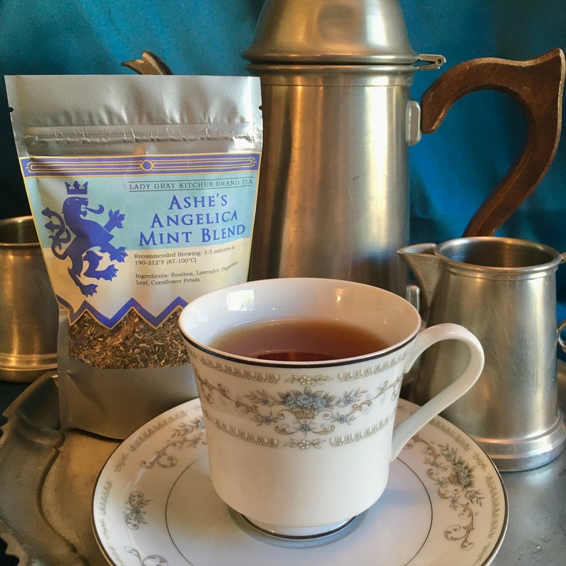 Ashe's Angelica Mint Blend Loose Leaf Tea - Etsy