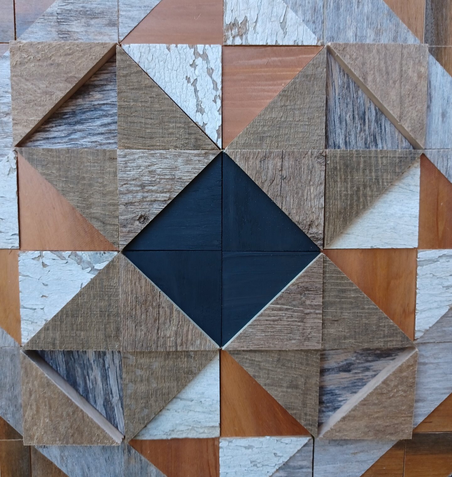 Wood Quilt Wall Art/small Wood Quilt/barnwood Wall Decor/quilt - Etsy
