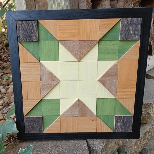 Wood Quilt Block - Etsy