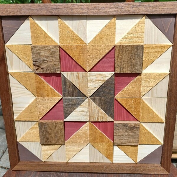 Wood Quilt - Etsy