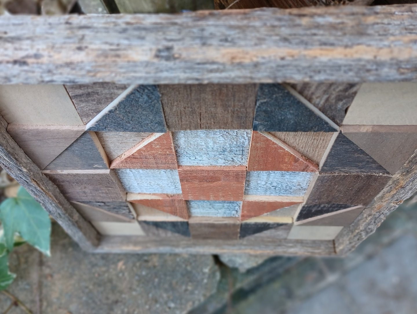 Wood Block Wall Art/small Wood Quilt Square/wall Decor - Etsy