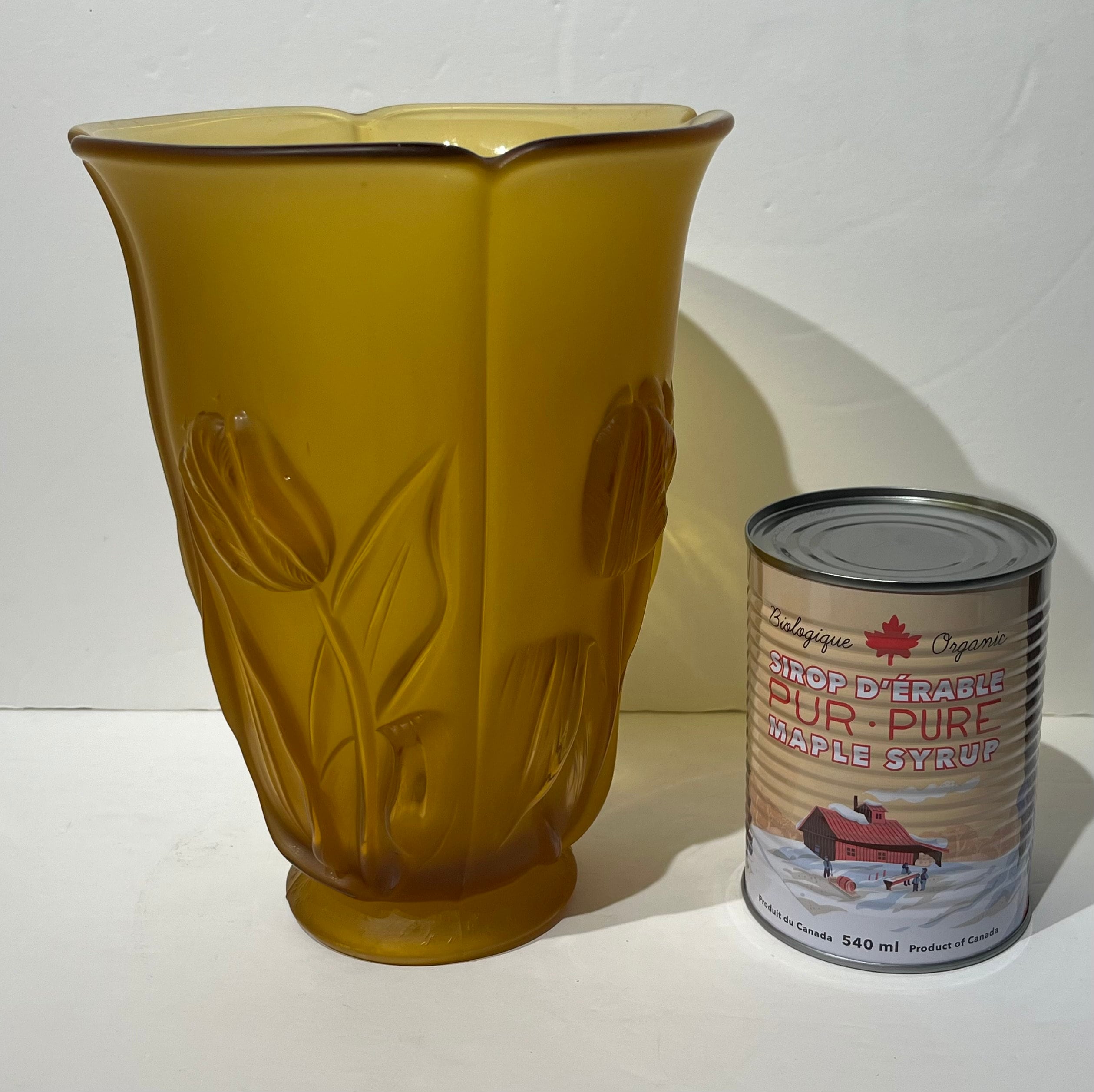 BAROLAC Artist Josef Inwald Antique Art Deco Amber Mat Glass - Etsy