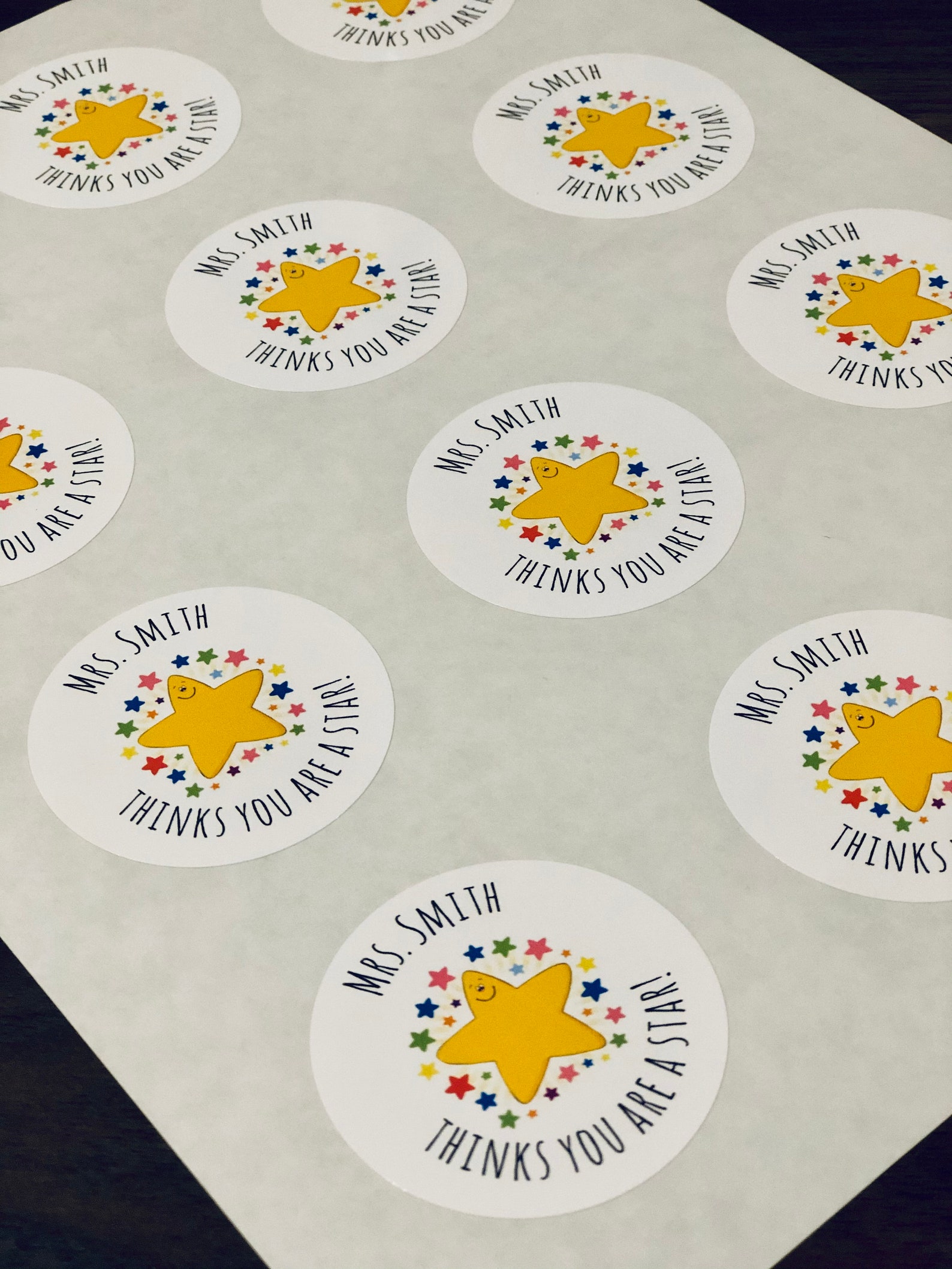 Custom Teacher Stickers From the Classroom Sticker - Etsy