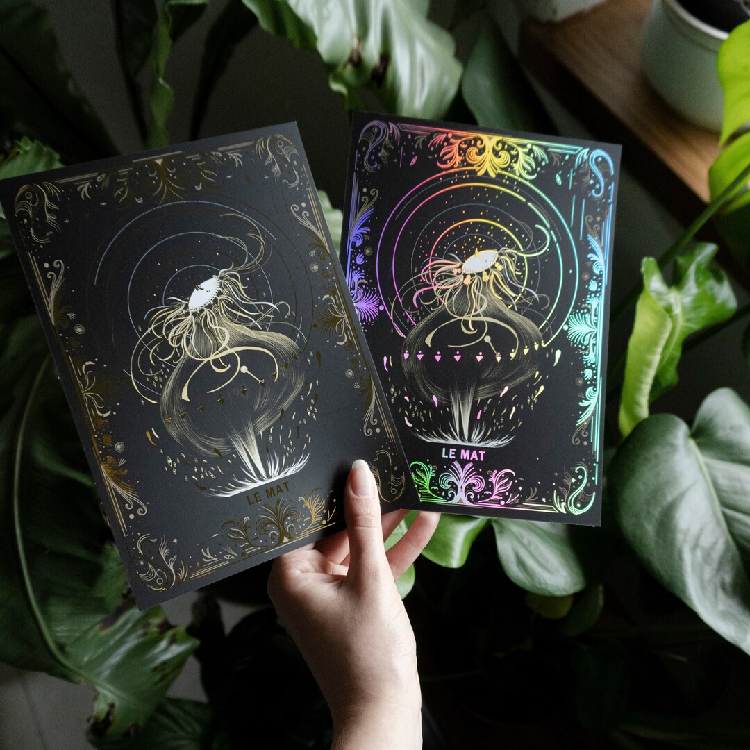 MAP LE MAT Reflection Holo & Gold Available A5/A4 - Etsy