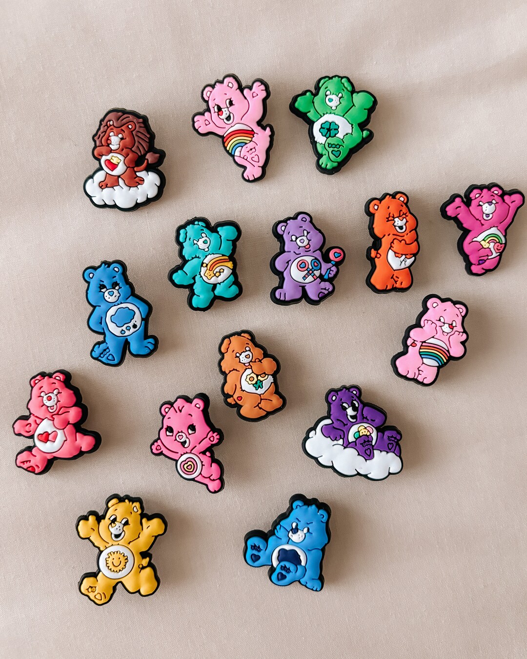 Care Bear Croc Charms Set of 2 - Etsy