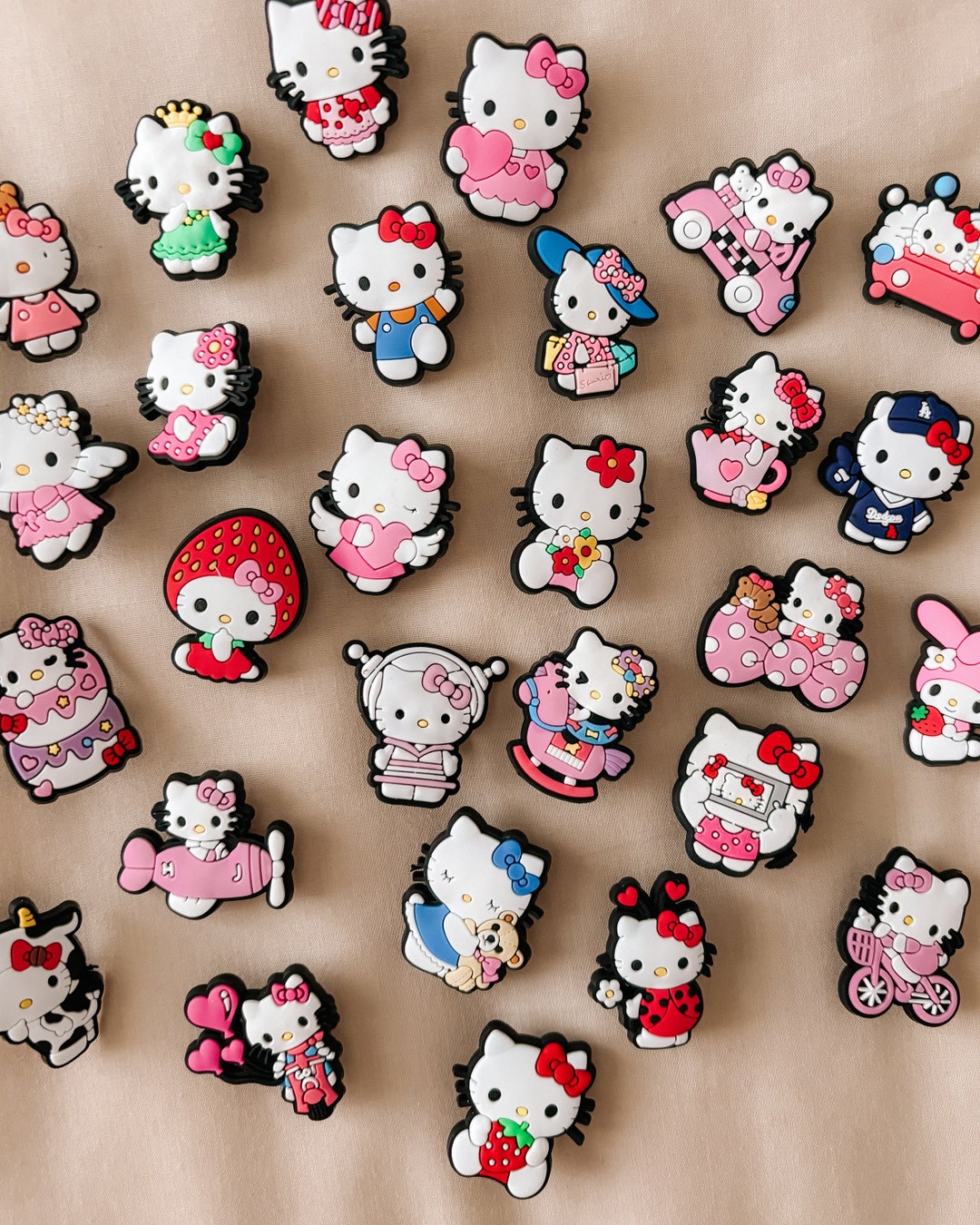 Hello Kitty Croc Charms Set of 2 - Etsy