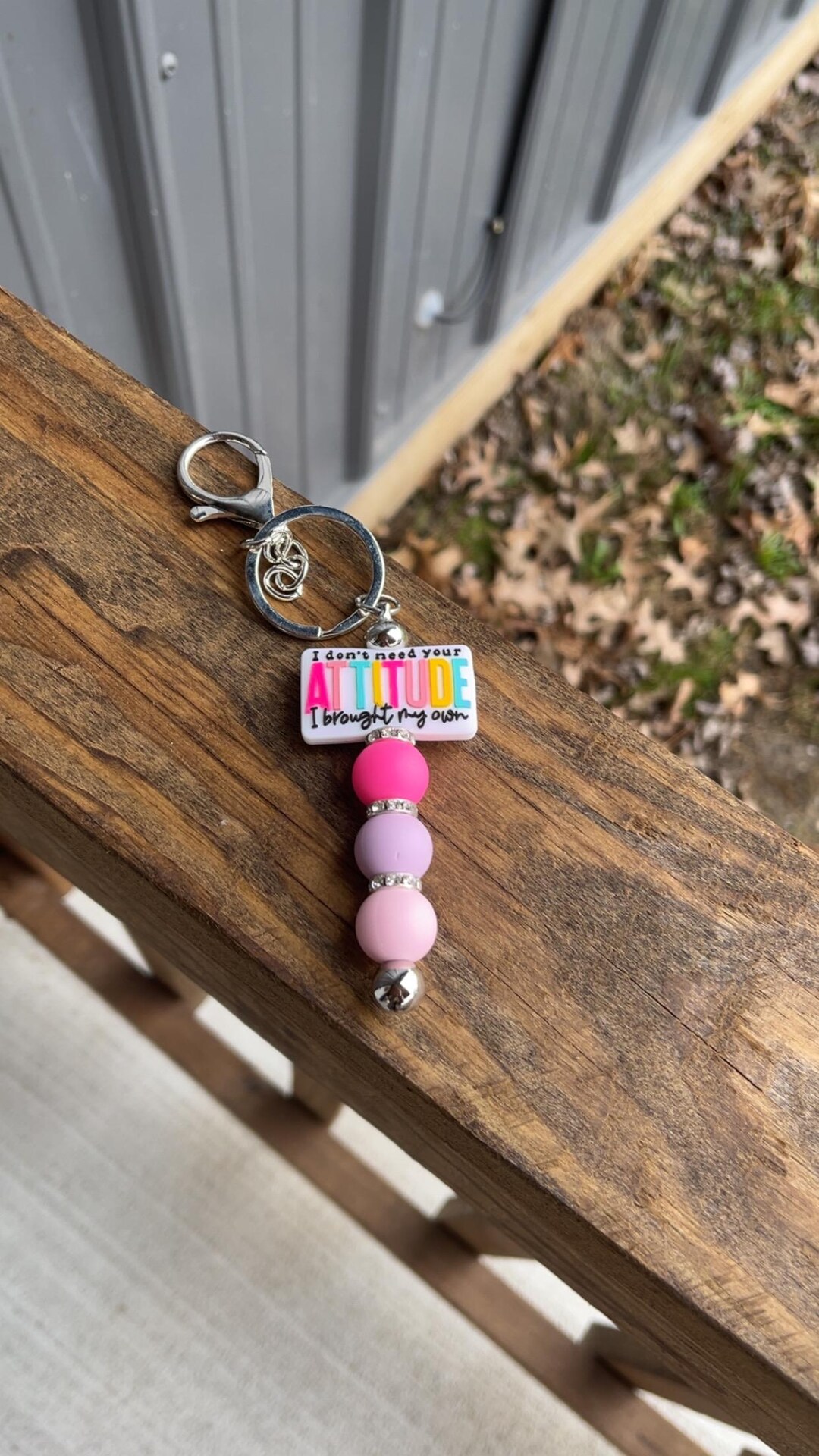 I Don't Need Your Attitude I Brought My Own Bar Keychain - Etsy