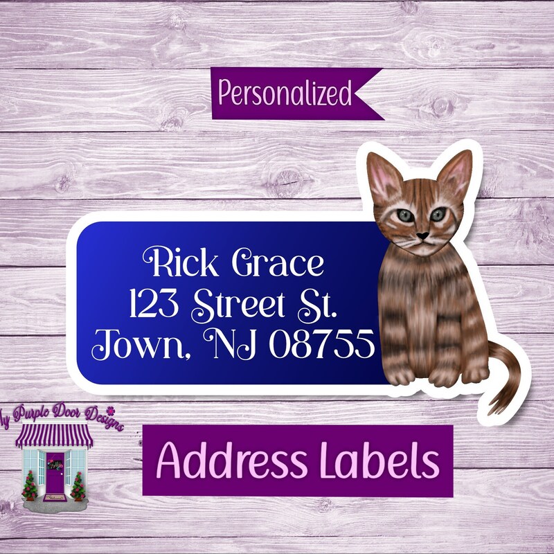 Address Label - Etsy