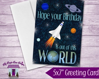 Birthday Card - Etsy
